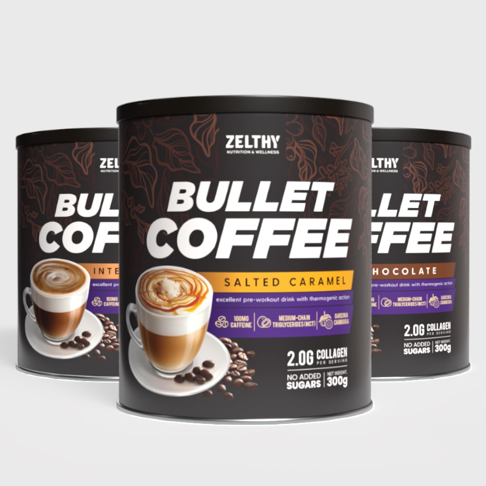 Bullet Coffee | Premium Functional Coffee with MCT & Collagen – Zelthy ...